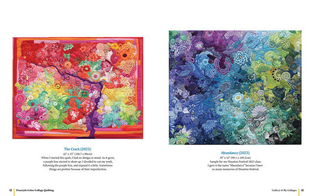 Freestyle Color Collage Quilting by Landauer – Quilting Books Patterns ...