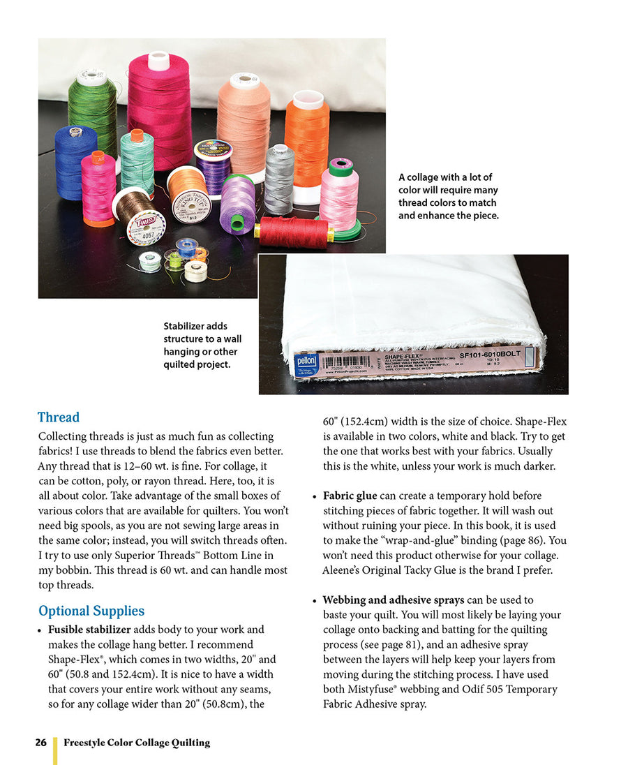 Freestyle Color Collage Quilting by Landauer – Quilting Books Patterns ...