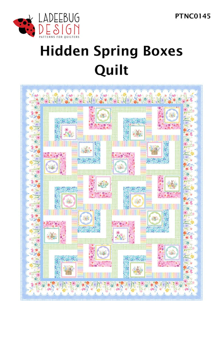 Hidden Spring Boxes Quilt Pattern – Quilting Books Patterns and Notions