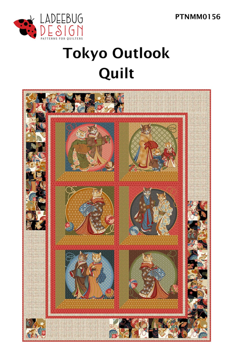 Tokyo Outlook Quilt Pattern – Quilting Books Patterns and Notions