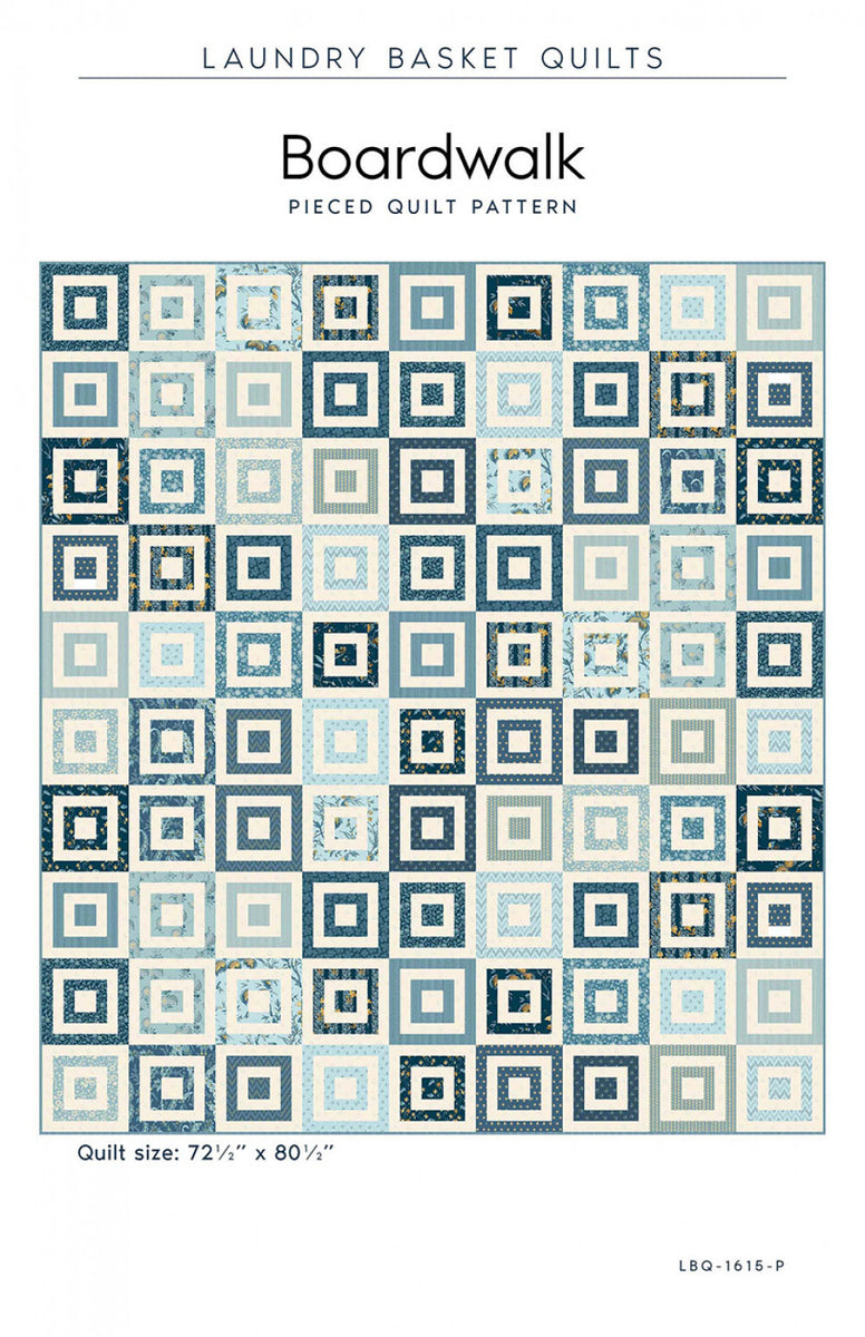 Boardwalk Quilt Pattern – Quilting Books Patterns and Notions