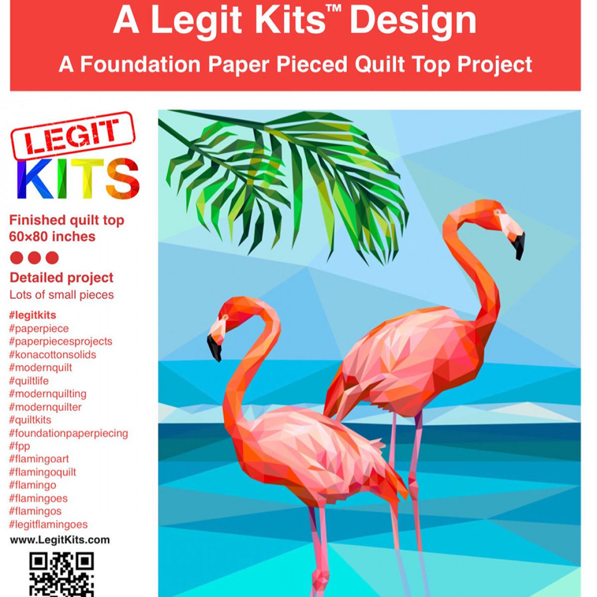 Legit Flamingos Quilt Pattern – Quilting Books Patterns and Notions