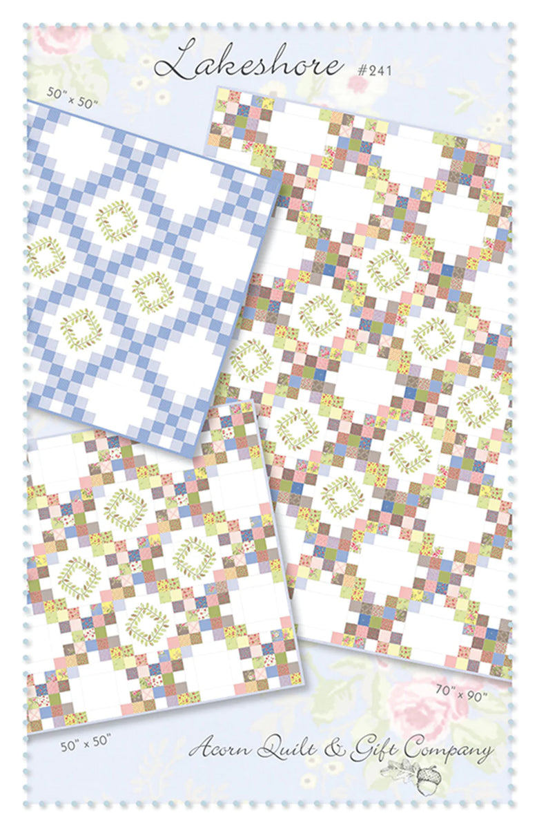 Lakeshore Quilt Pattern – Quilting Books Patterns and Notions
