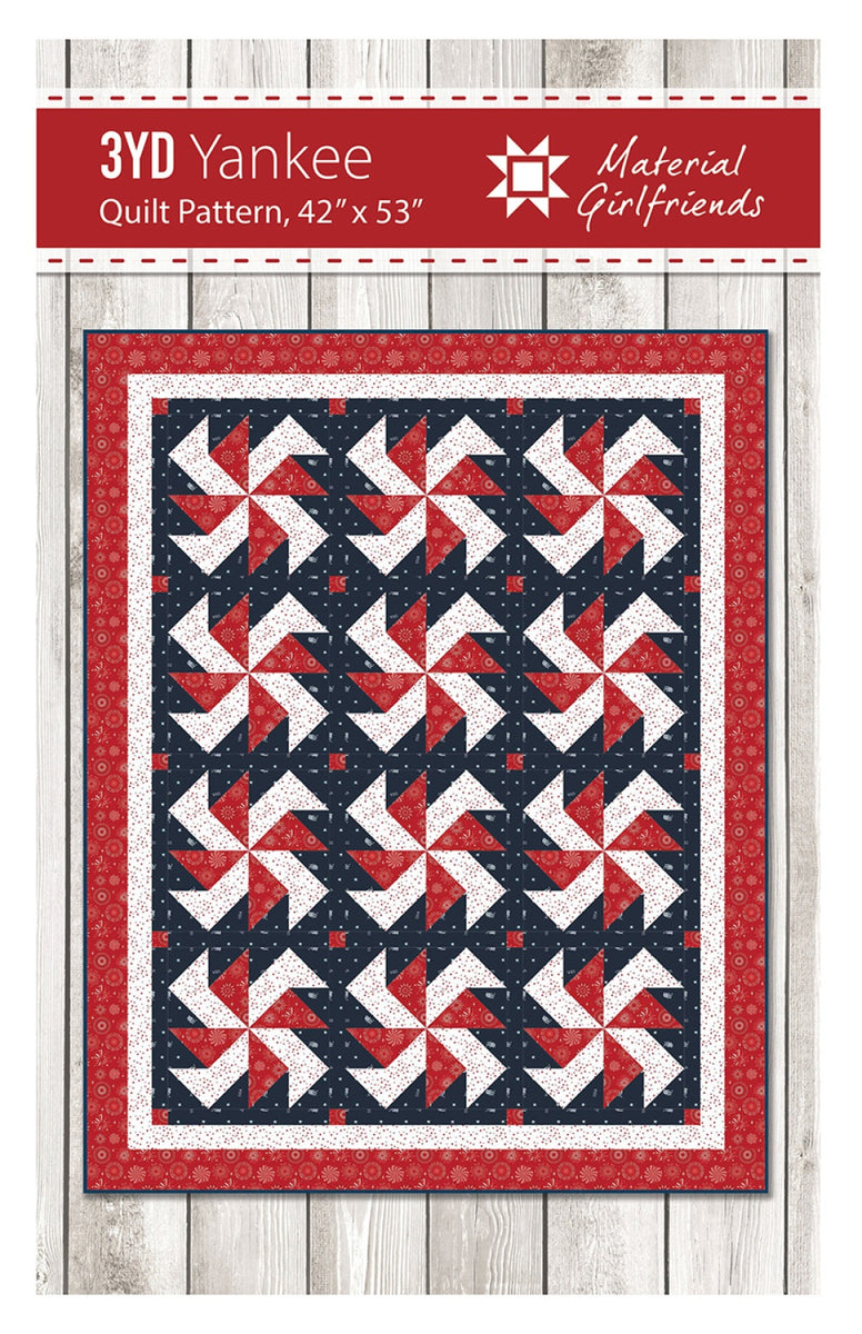 3yd Yankee Quilt Pattern – Quilting Books Patterns and Notions