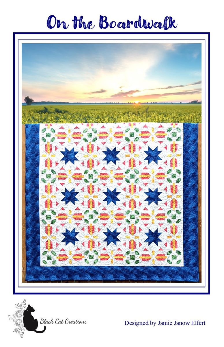 On the Boardwalk Downloadable Pattern – Quilting Books Patterns and Notions