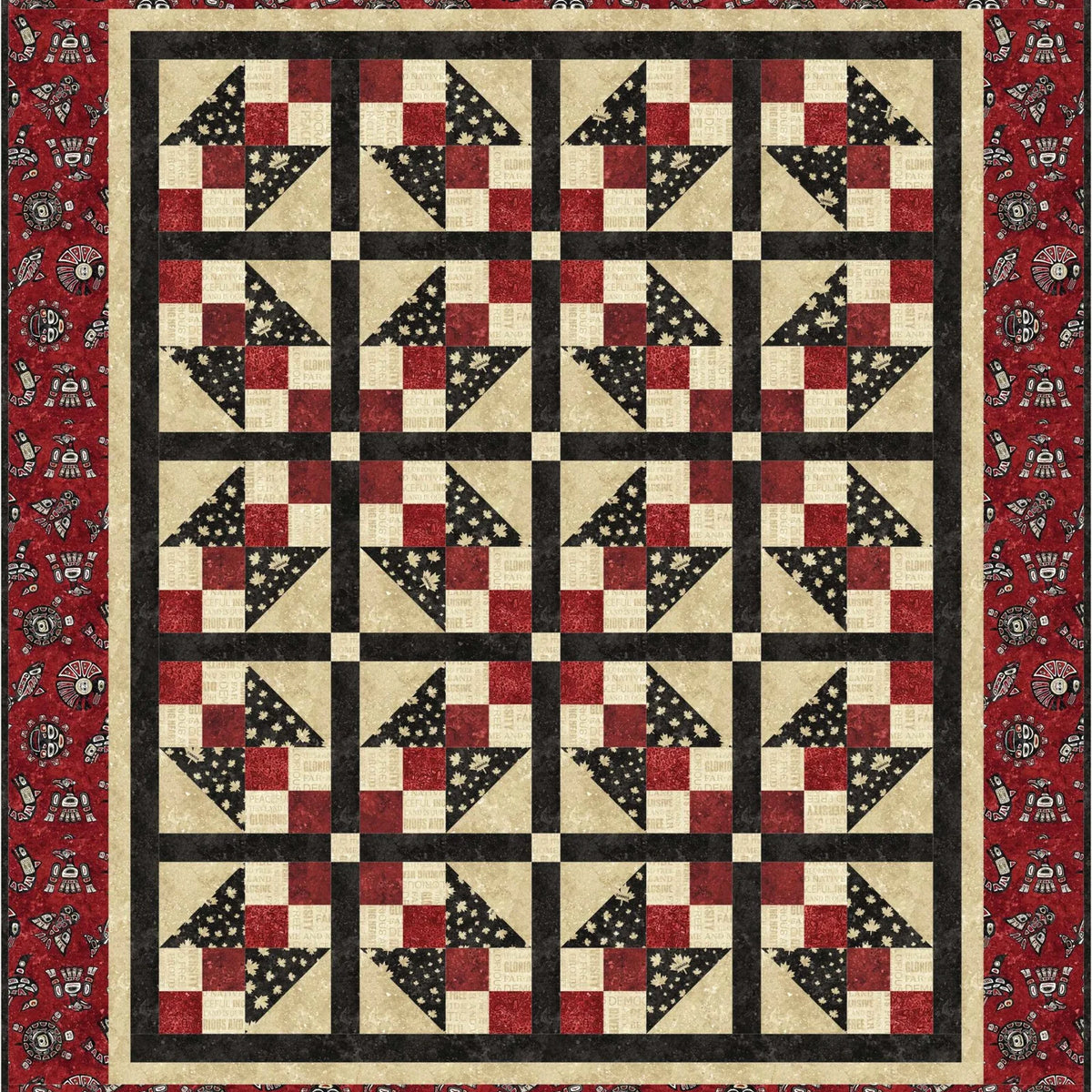 Our Native Land II Quilt Pattern – Quilting Books Patterns and Notions