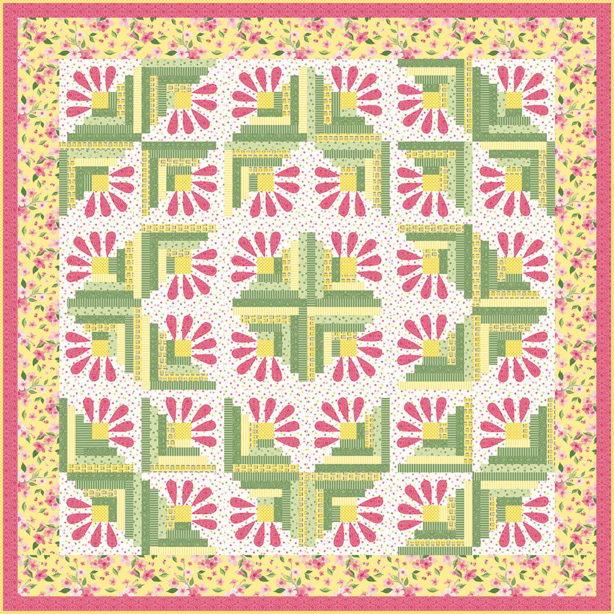 Coneflower Corner Quilt Pattern – Quilting Books Patterns and Notions