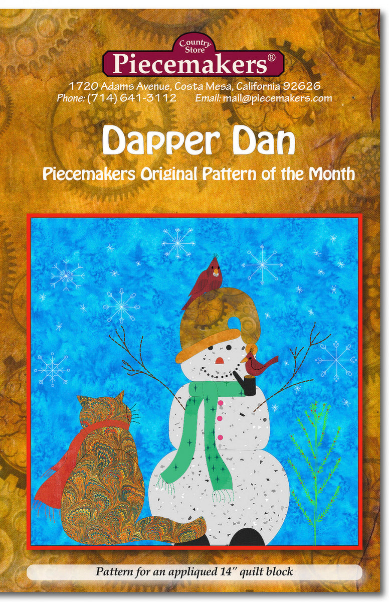 Dapper Dan Quilt Pattern – Quilting Books Patterns and Notions