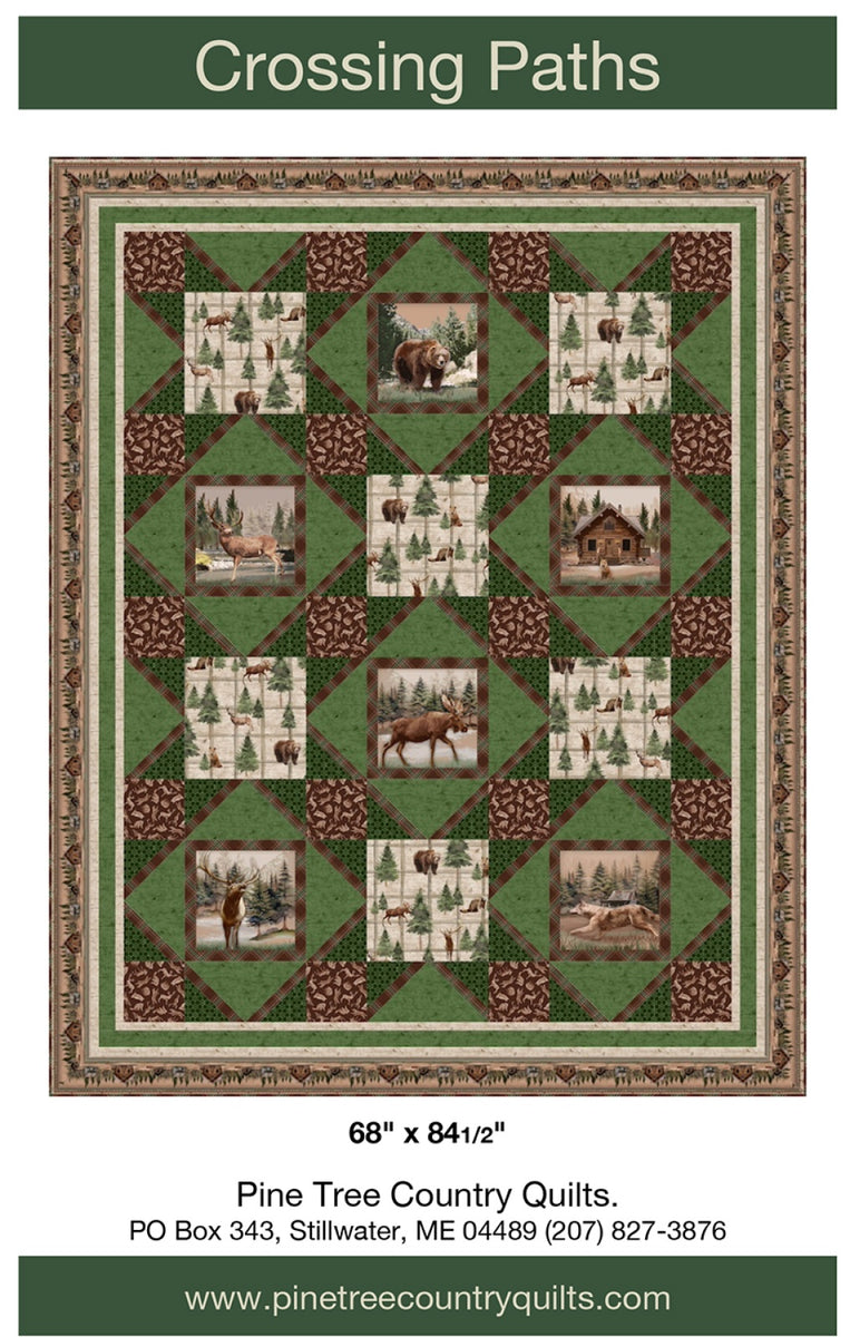 Crossing Paths Quilt Pattern – Quilting Books Patterns and Notions