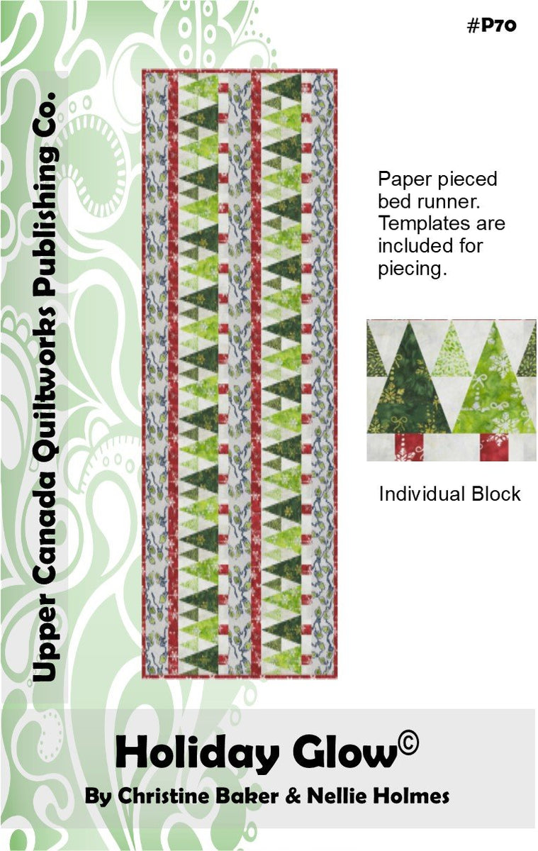 Holiday Glow Downloadable Pattern – Quilting Books Patterns and Notions