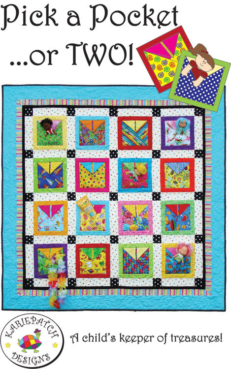 Pick a Pocket Quilt Pattern – Quilting Books Patterns and Notions