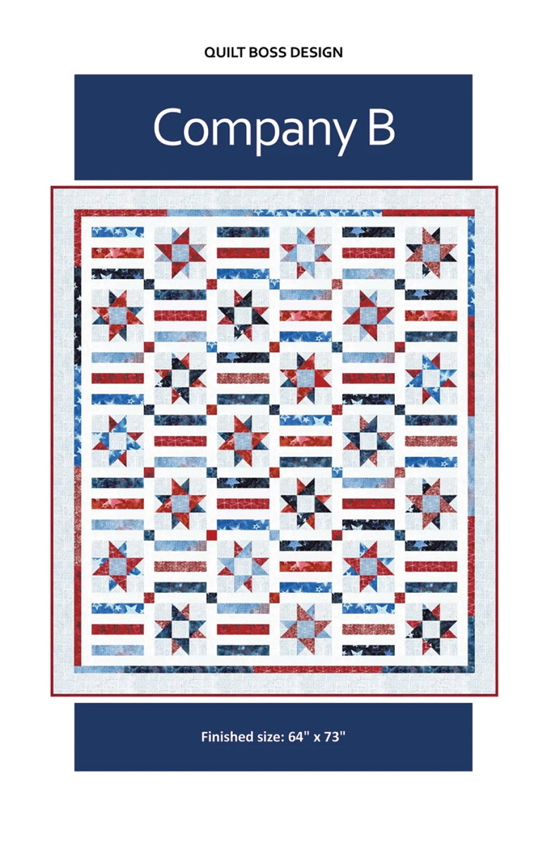 Company B Quilt Pattern – Quilting Books Patterns and Notions