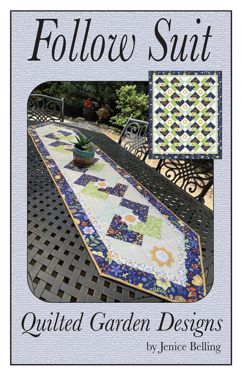 Follow Suit Quilt Pattern – Quilting Books Patterns and Notions