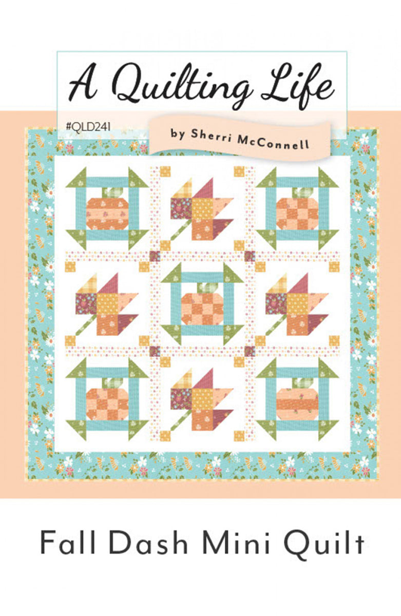Fall Dash Mini Quilt Pattern – Quilting Books Patterns and Notions