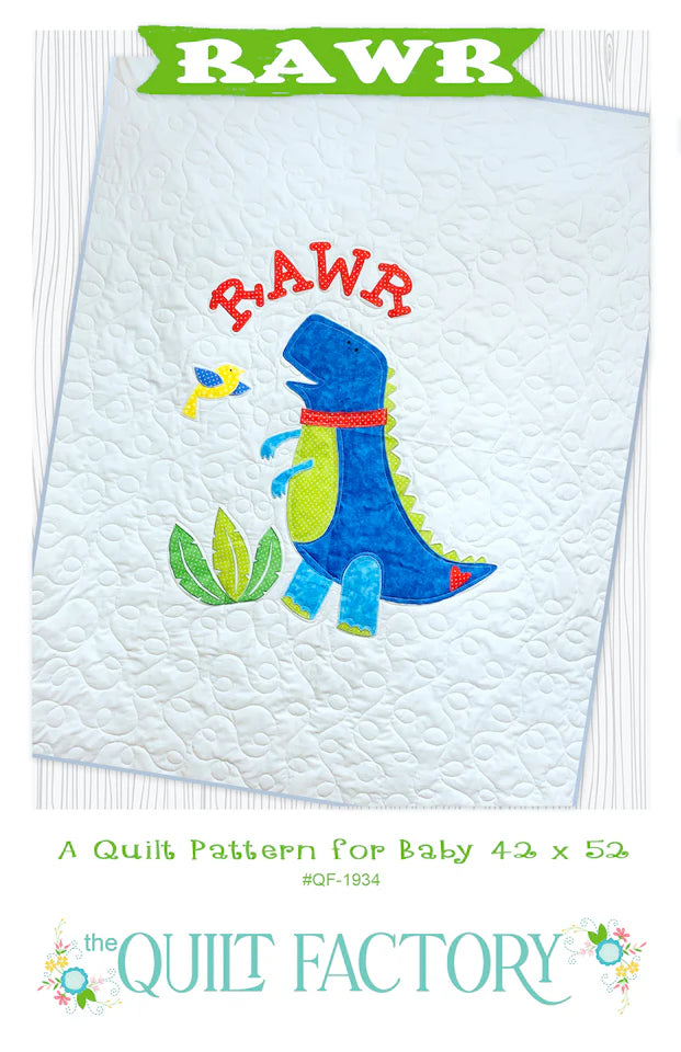 Rawr Quilt Pattern – Quilting Books Patterns and Notions