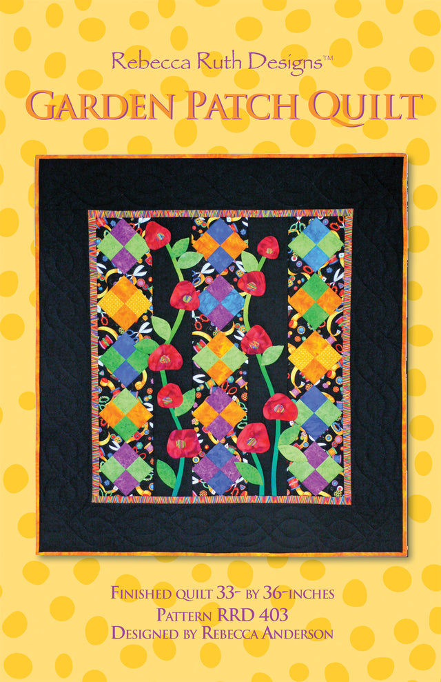 Garden Patch Quilt Pattern – Quilting Books Patterns and Notions