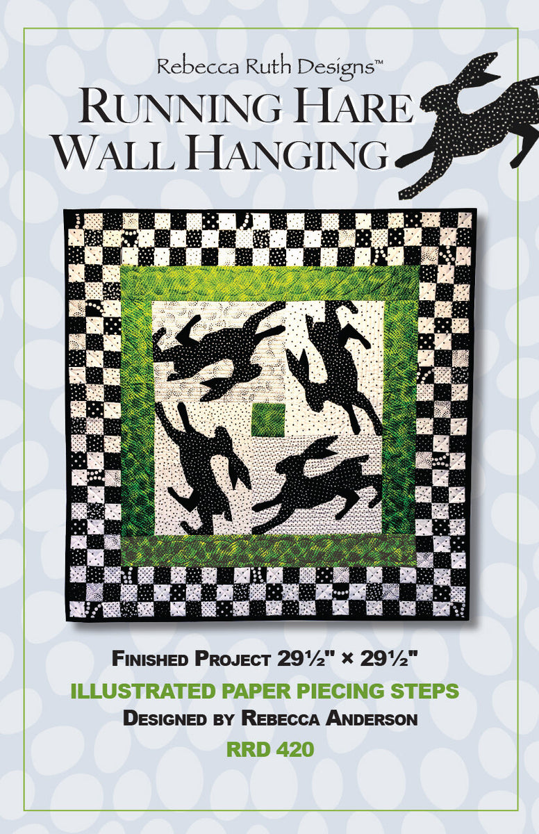 Running Hare Wall Hanging Downloadable Pattern – Quilting Books ...