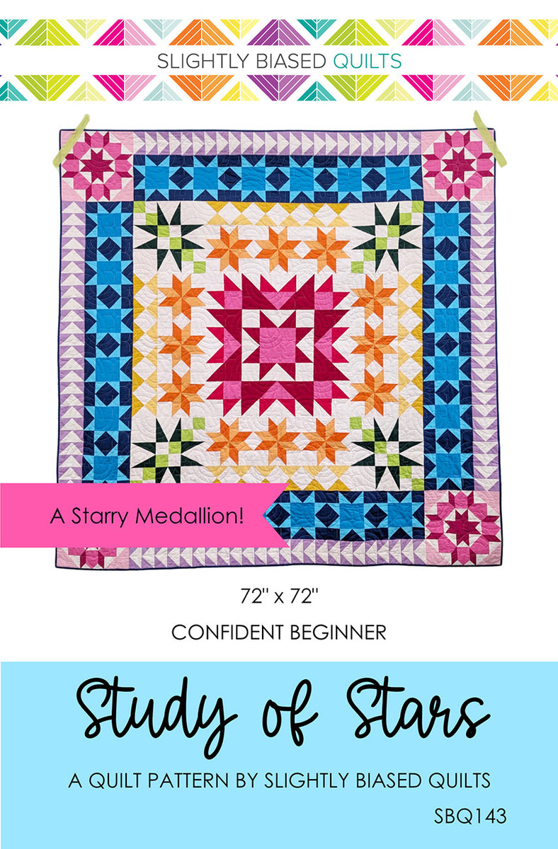 Study of Stars Quilt Pattern – Quilting Books Patterns and Notions