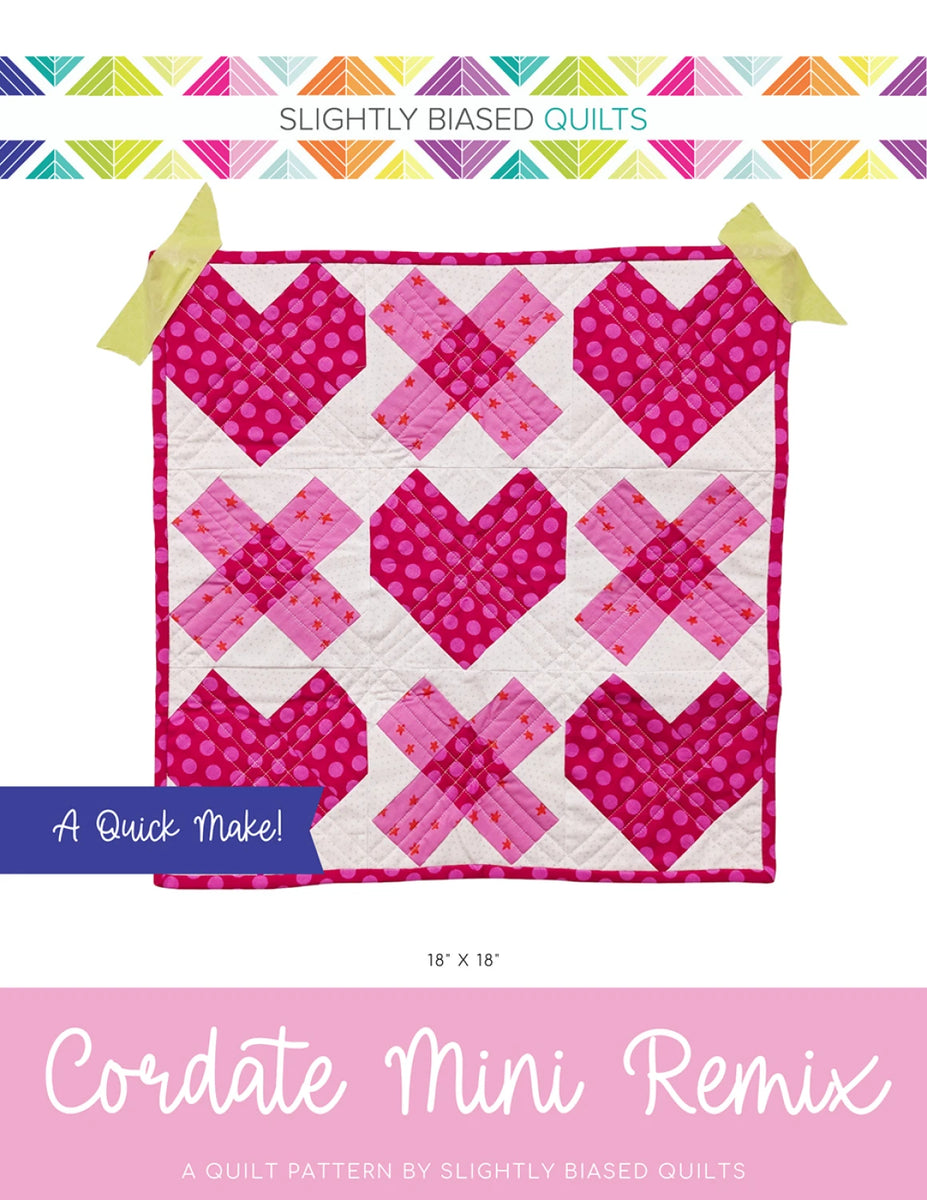 Cordate Mini Remix Quilt Pattern – Quilting Books Patterns and Notions