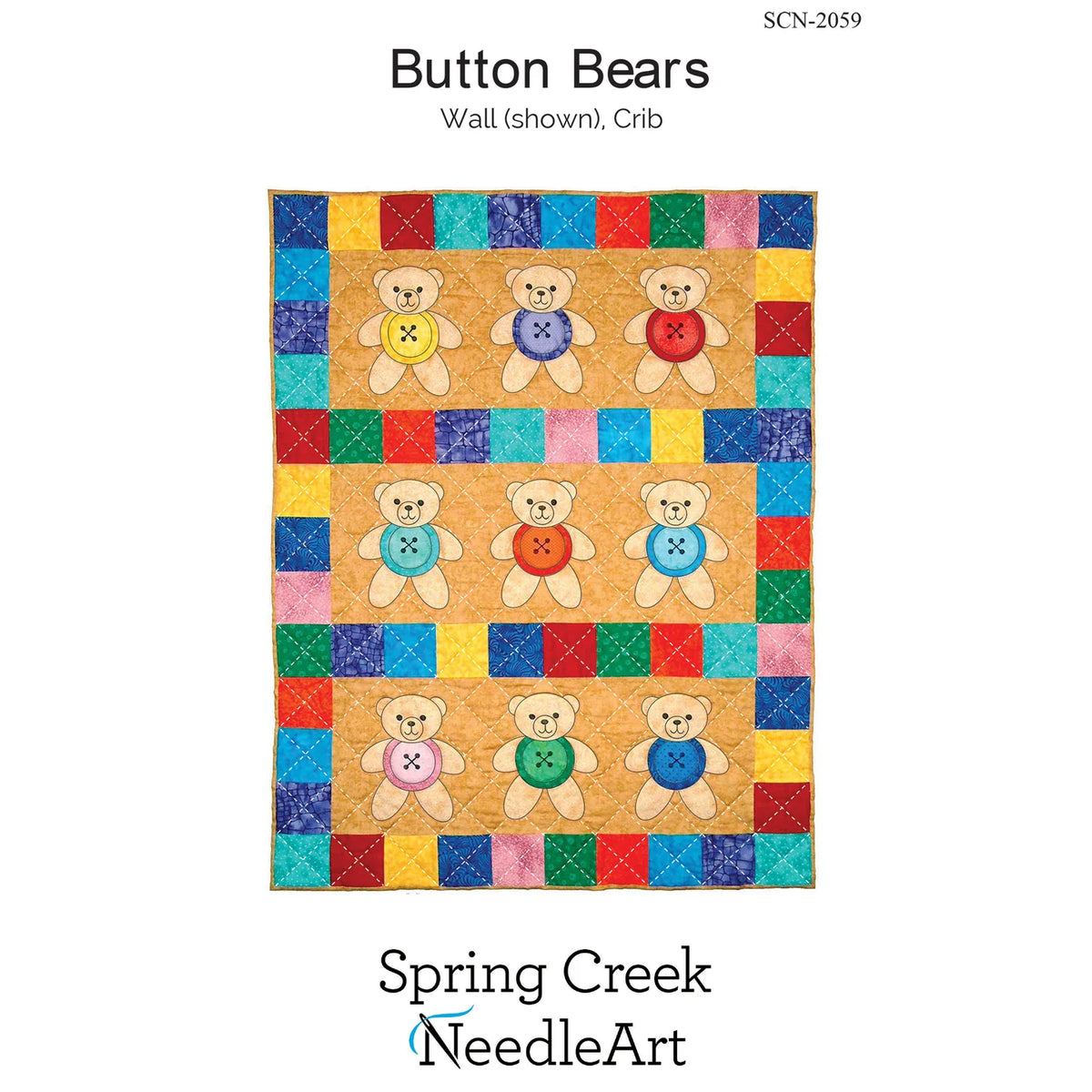 Button Bears Quilt Pattern – Quilting Books Patterns and Notions