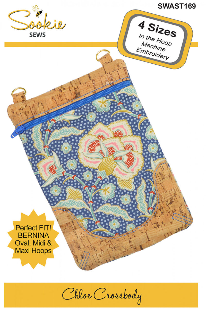 Chloe Crossbody Zipper Bag In the Hoop – Quilting Books Patterns and ...