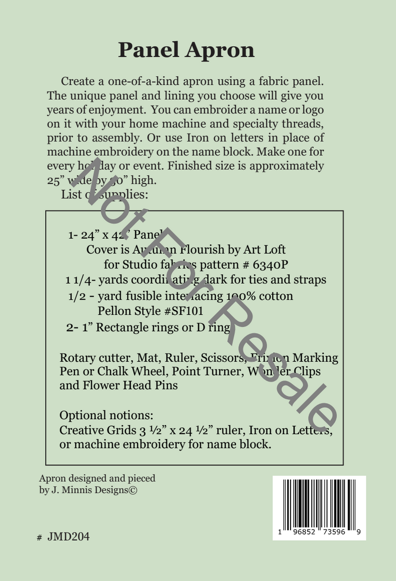 Aprons and Smocks Digital Patterns – Quilting Books Patterns and Notions