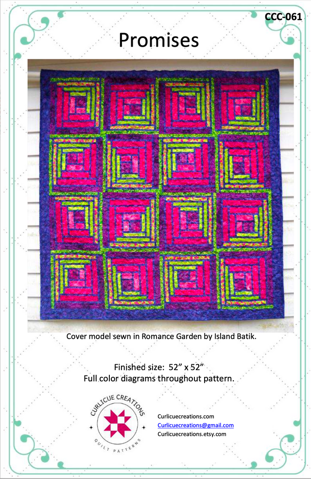 Promises Downloadable Pattern – Quilting Books Patterns and Notions