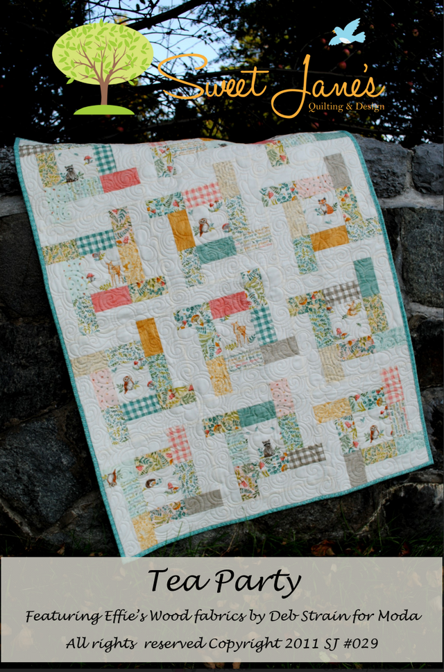Tea Party Downloadable Pattern – Quilting Books Patterns and Notions