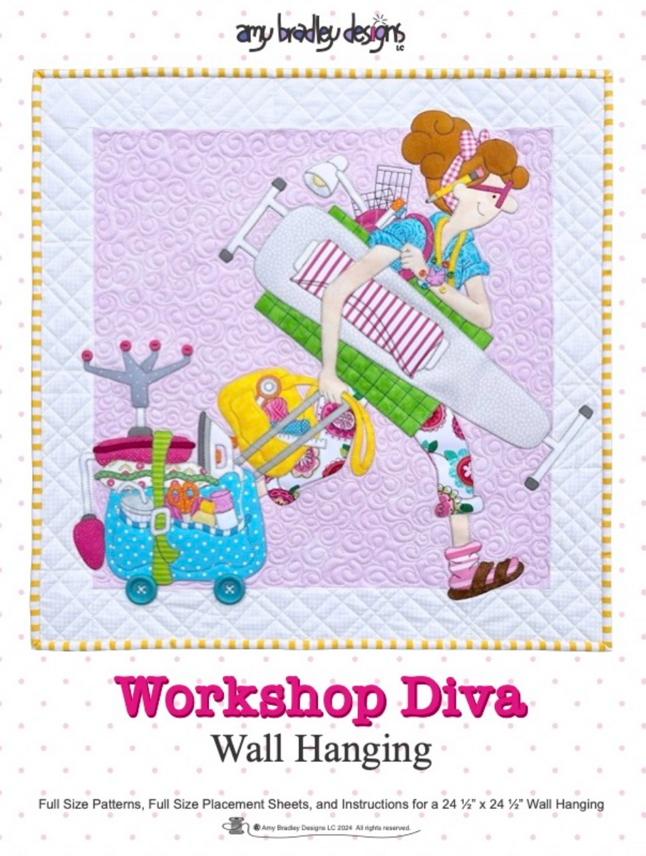 Workshop Diva Downloadable Pattern – Quilting Books Patterns and Notions