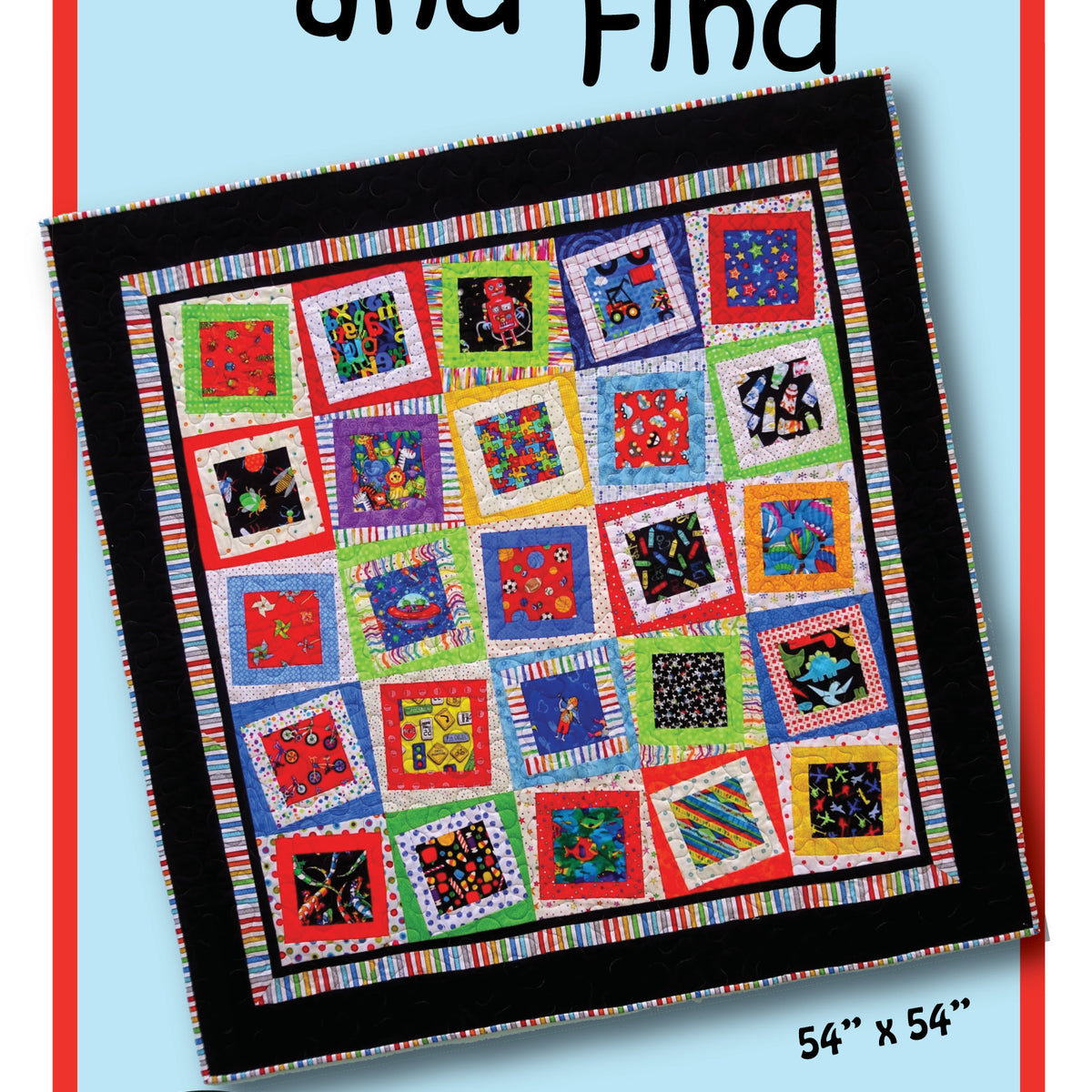 Seek and Find Downloadable Pattern – Quilting Books Patterns and Notions