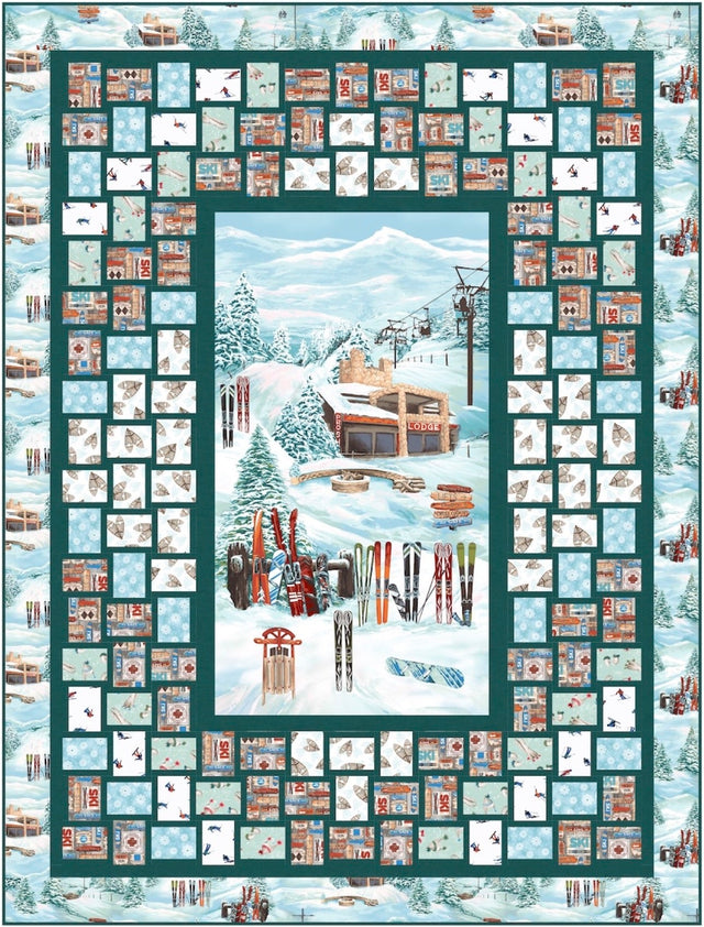 Ski Snapshots Downloadable Pattern – Quilting Books Patterns and Notions