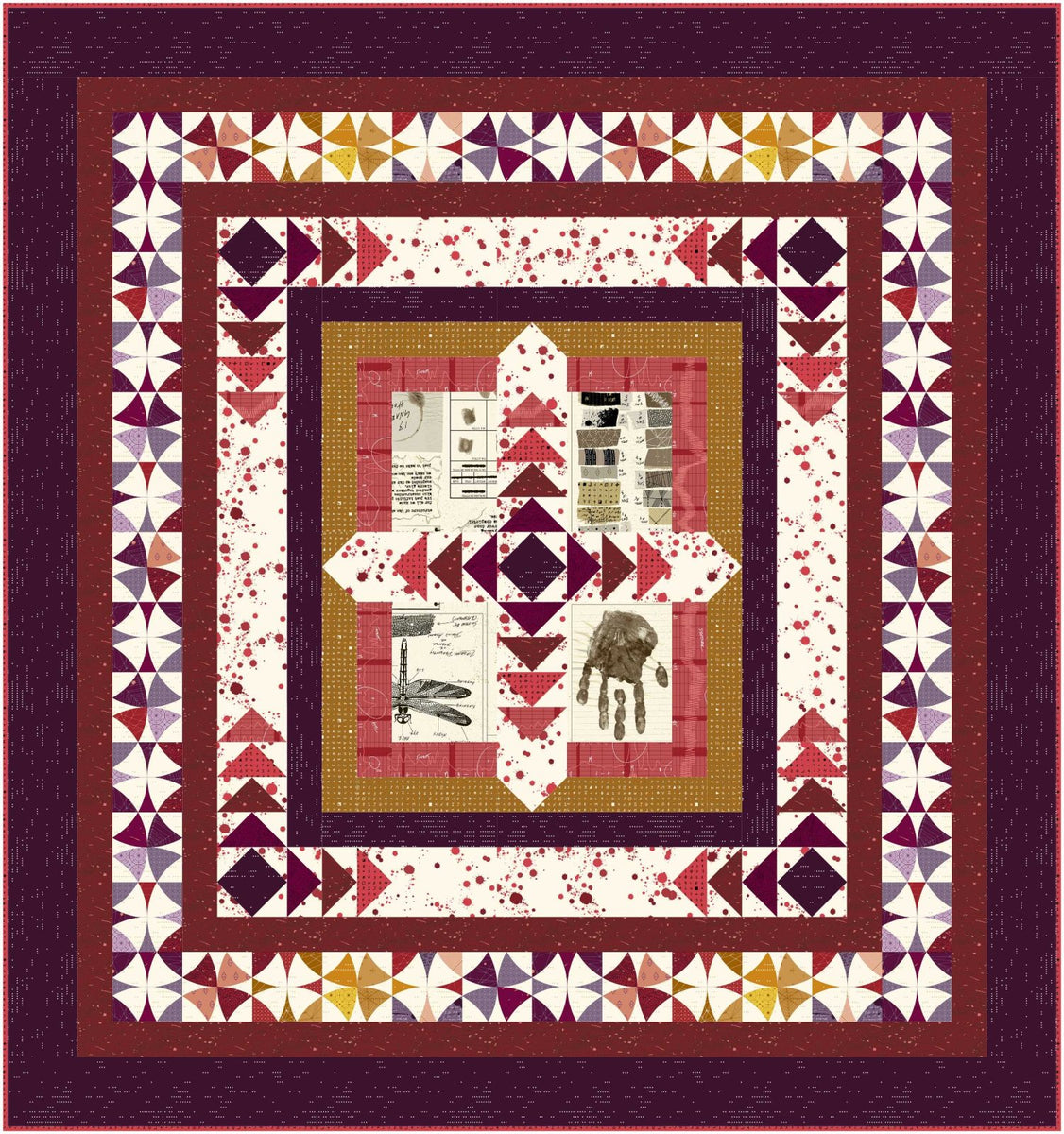 Inquisitive Downloadable Pattern – Quilting Books Patterns and Notions