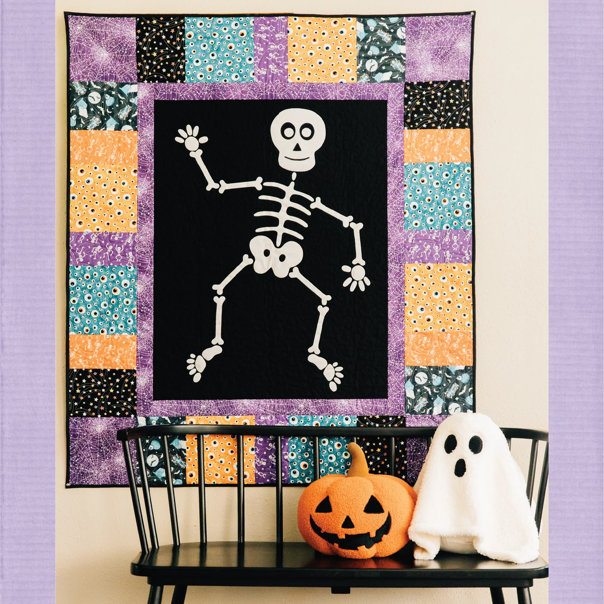 Spooky Spooky Skeleton Downloadable Pattern – Quilting Books Patterns ...