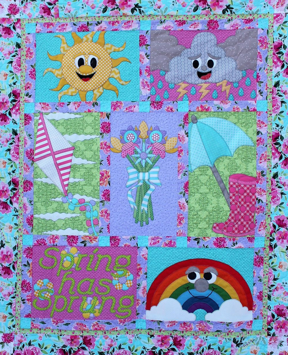 Spring Has Sprung Quilt Pattern by Quilture – Quilting Books Patterns ...