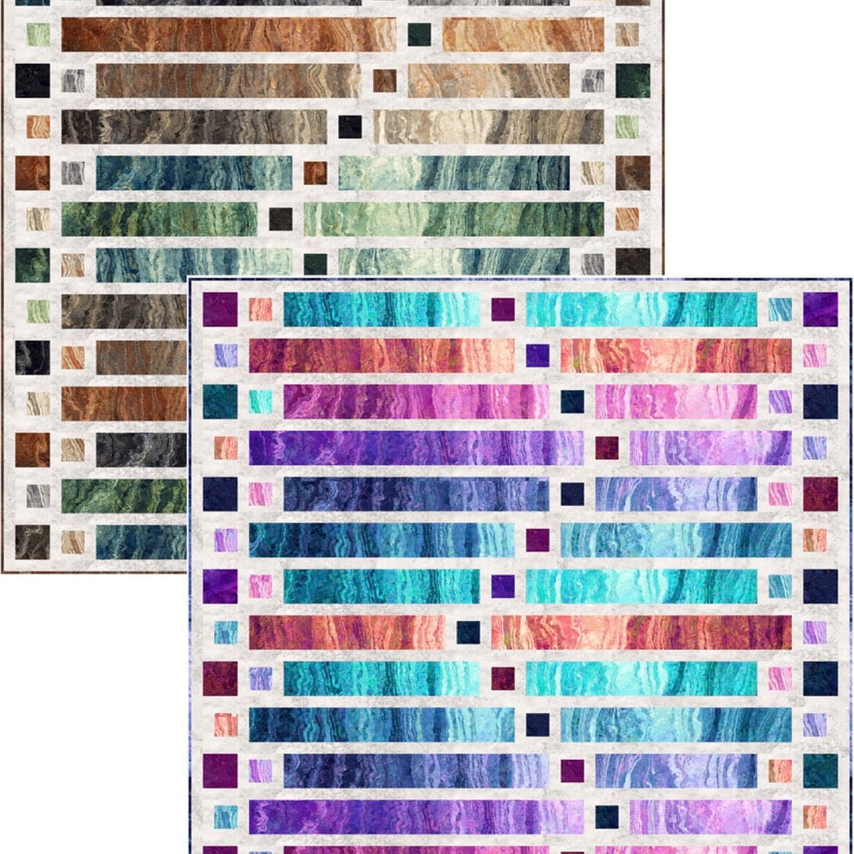 Staggered Strips Downloadable Pattern – Quilting Books Patterns and Notions