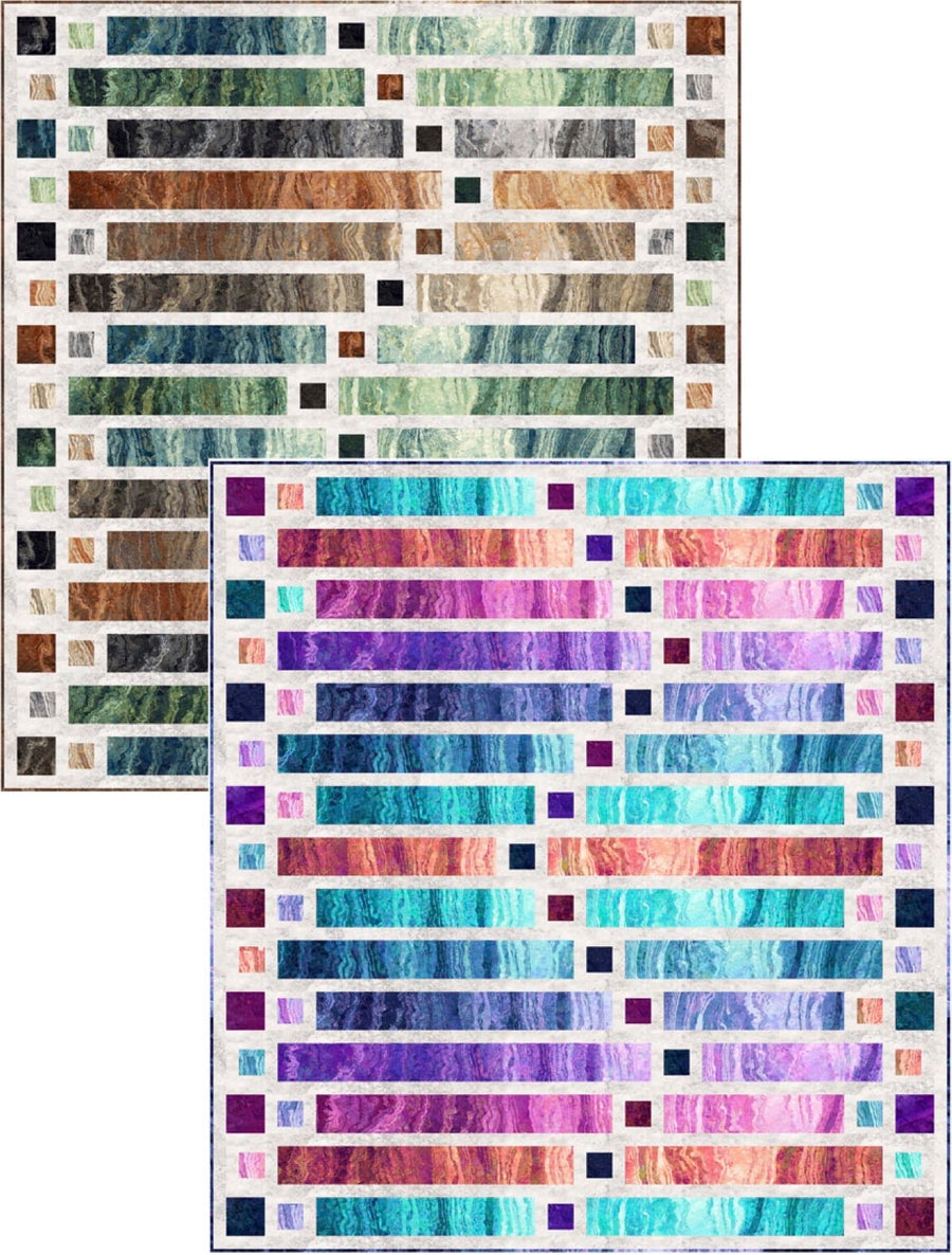 Staggered Strips Downloadable Pattern – Quilting Books Patterns and Notions