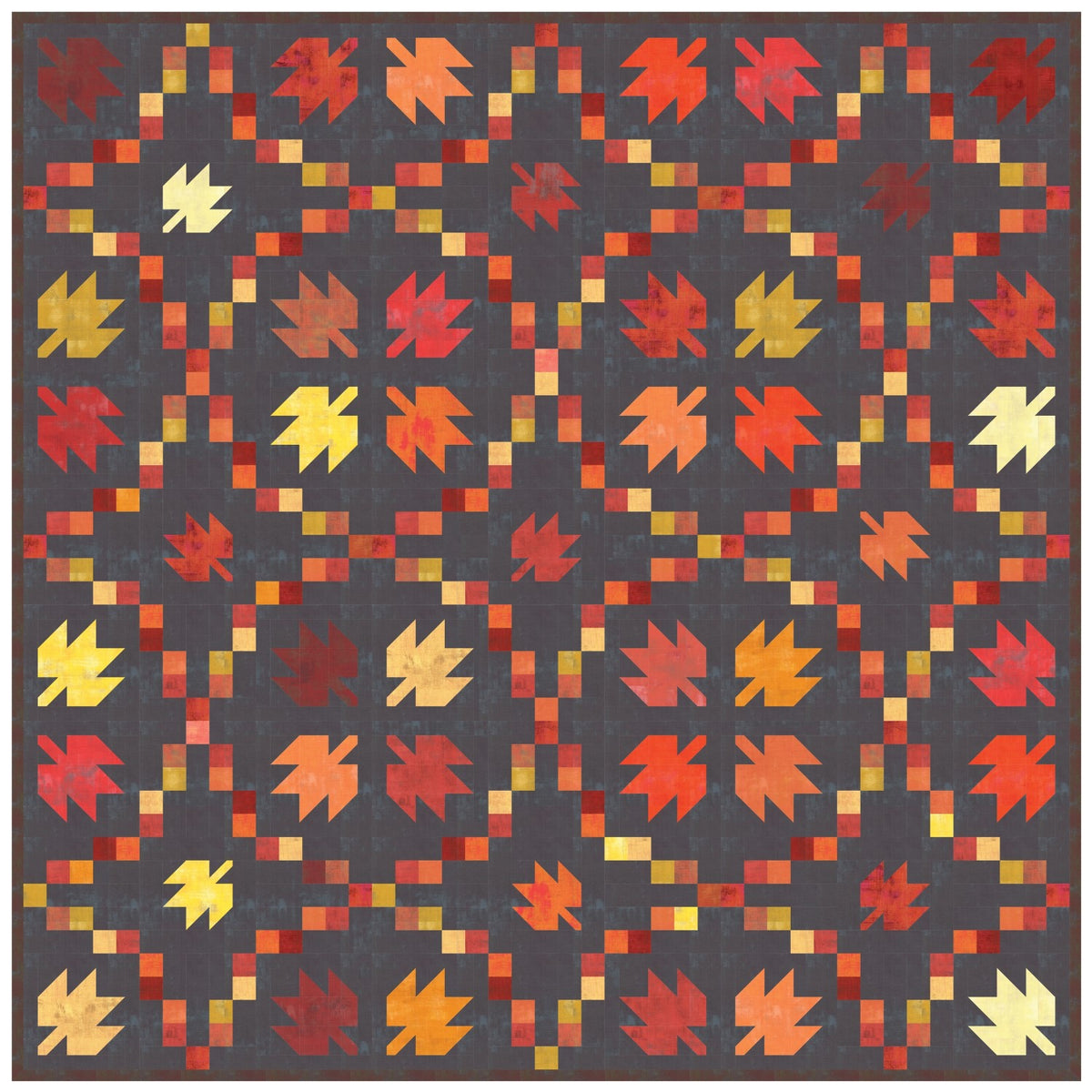 Swirling Leaves Downloadable Pattern – Quilting Books Patterns and Notions