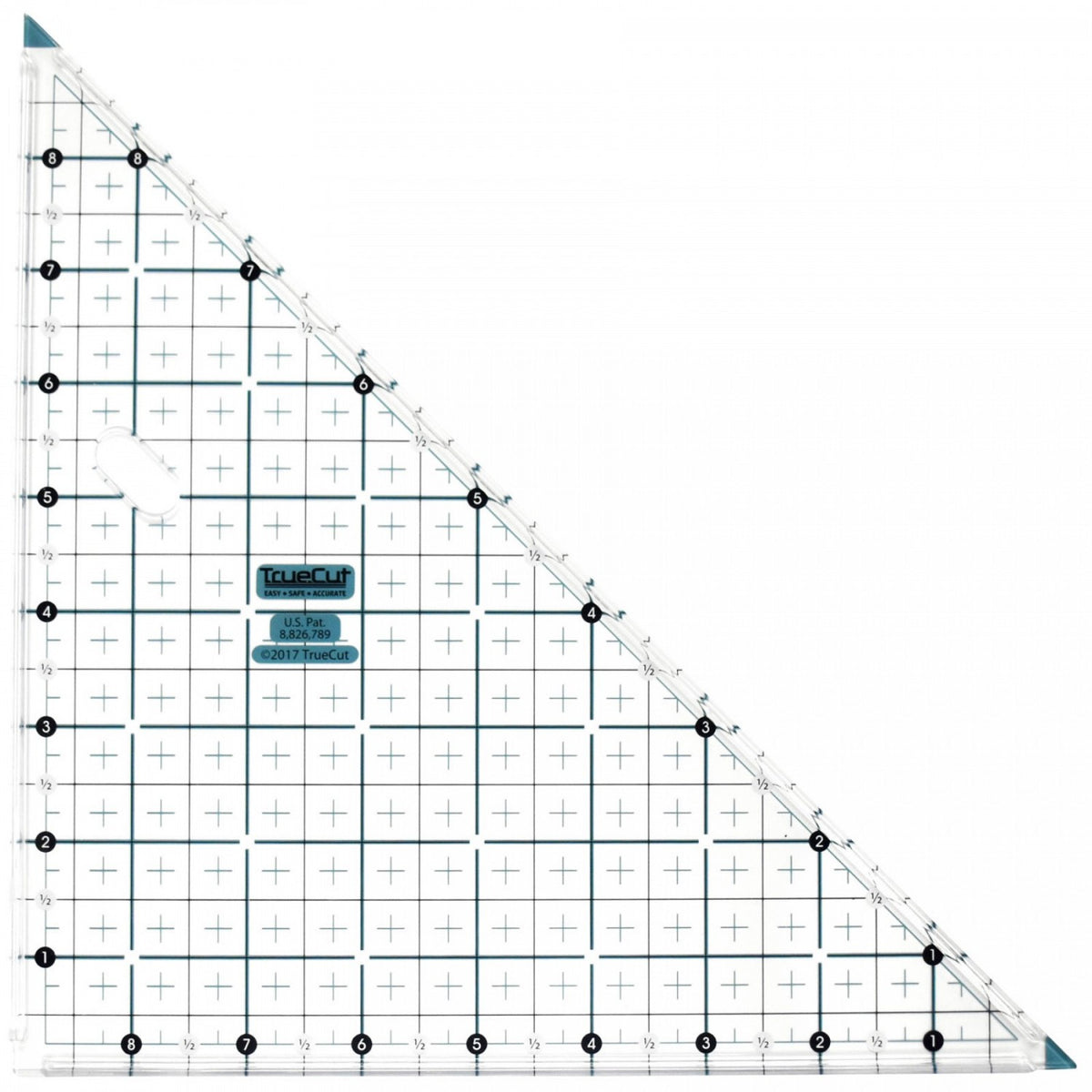 Triangle Ruler Right Angle 90 Degree – Quilting Books Patterns and Notions
