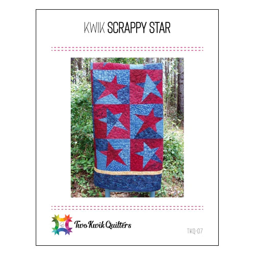 Kwik Scrappy Star Quilt Pattern – Quilting Books Patterns and Notions