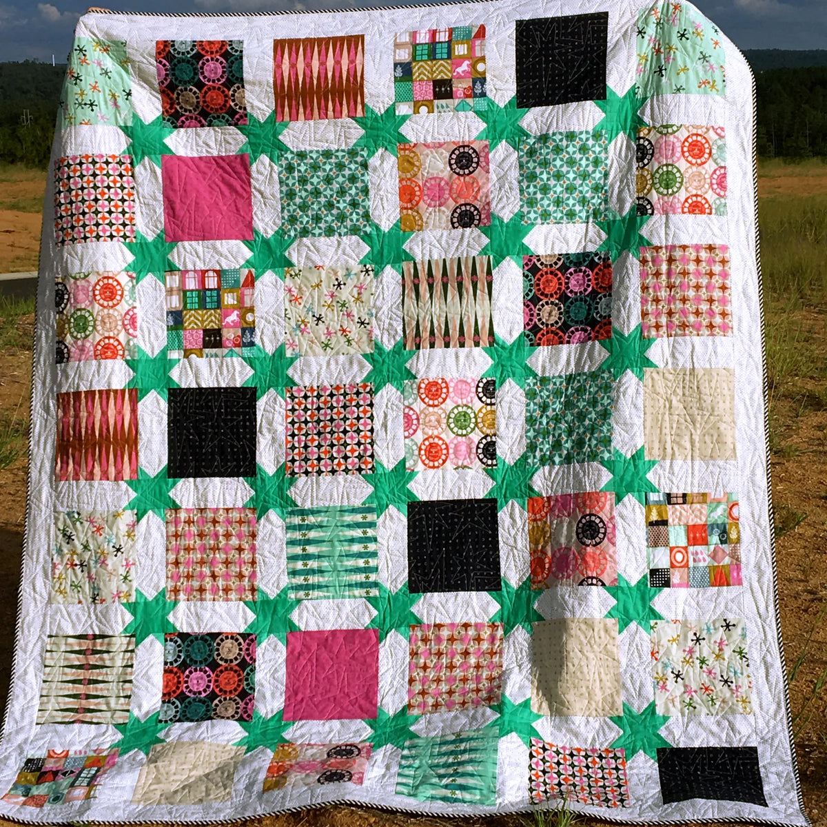 Kwik Evening Star Quilt Pattern – Quilting Books Patterns and Notions