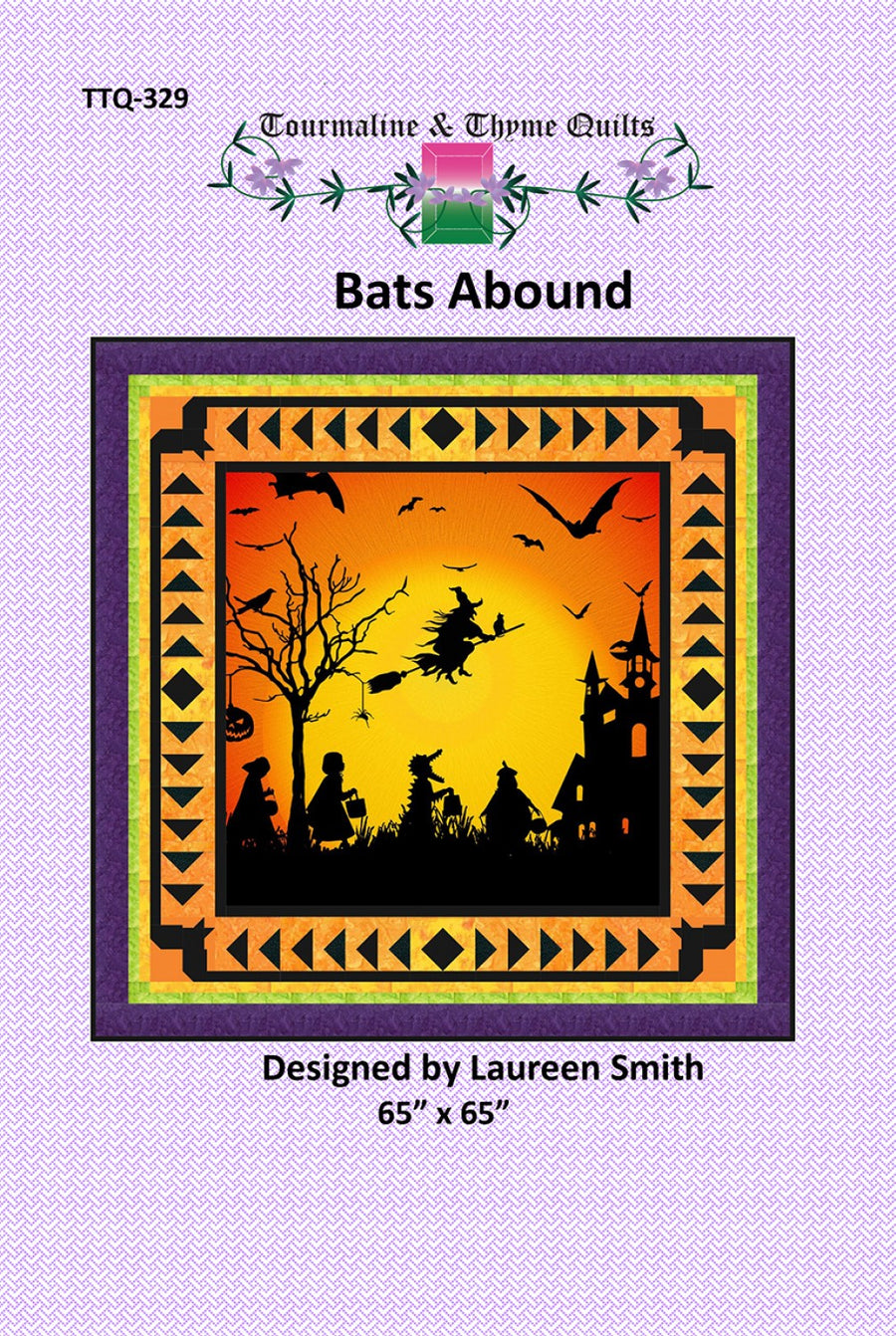 Bats Abound Quilt Pattern – Quilting Books Patterns and Notions