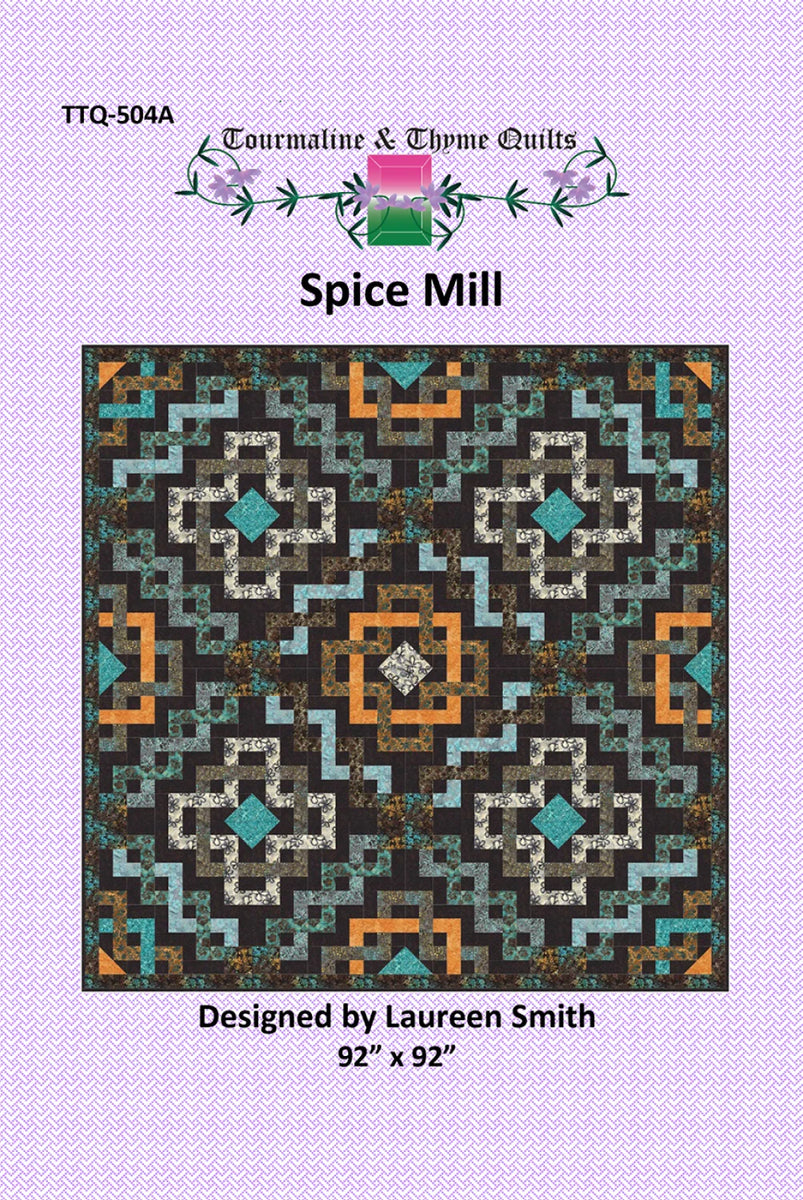 Spice Mill Quilt Pattern – Quilting Books Patterns and Notions