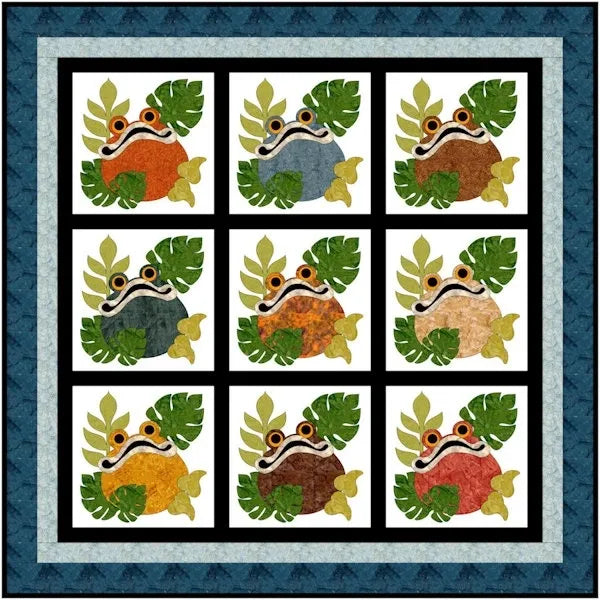 Toadly Froggy Downloadable Pattern – Quilting Books Patterns and Notions