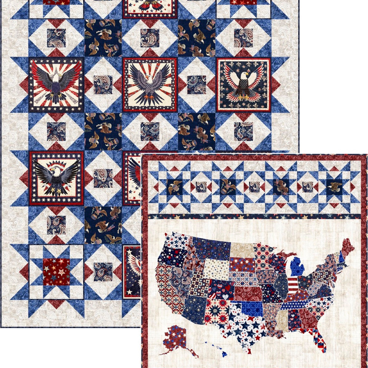United Stars Downloadable Pattern – Quilting Books Patterns and Notions