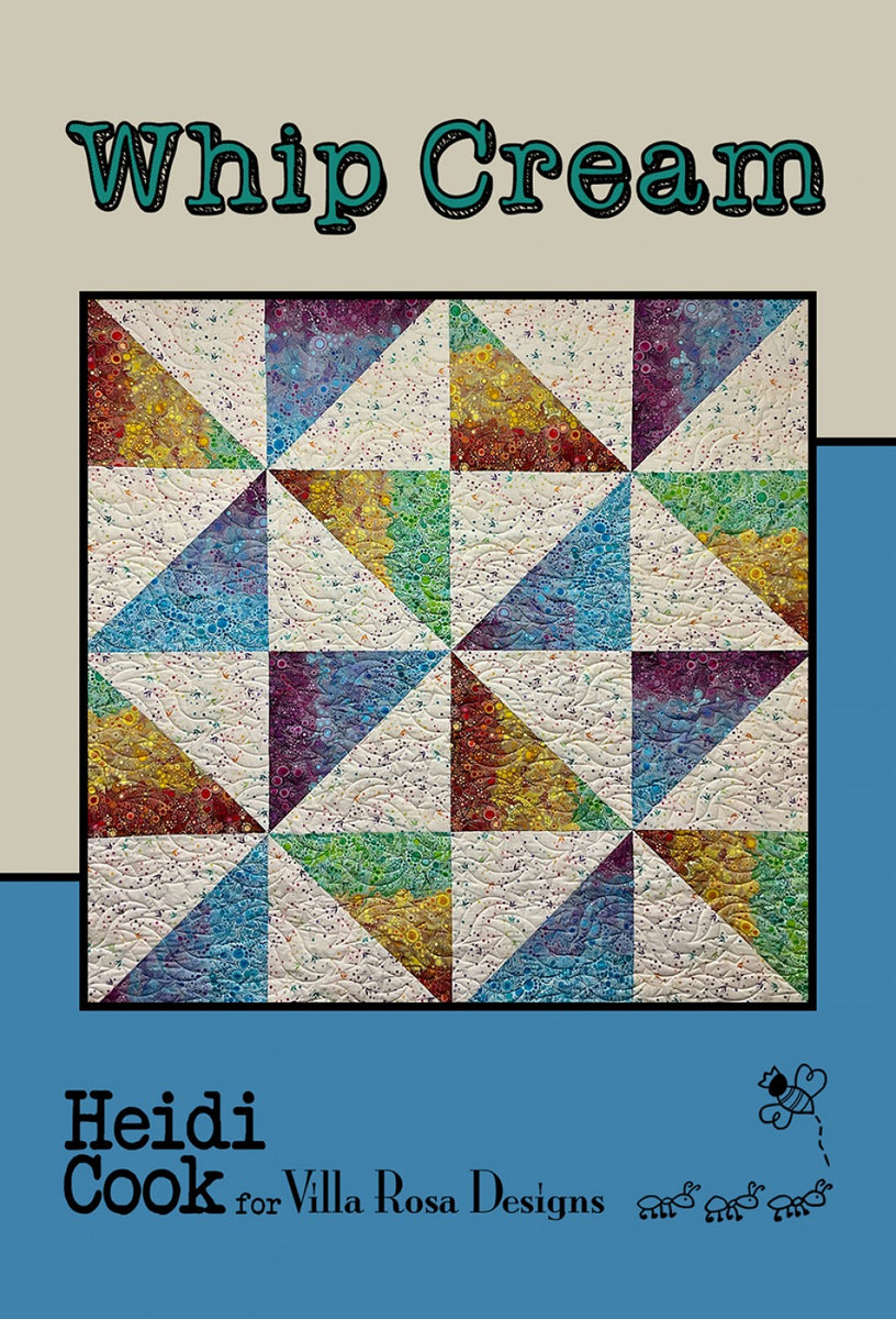 Whip Cream Quilt Pattern – Quilting Books Patterns and Notions