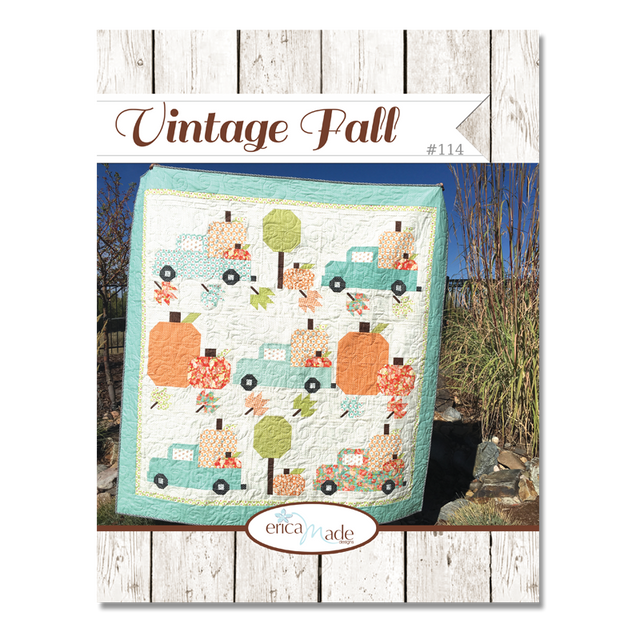 Vintage Fall Quilt Pattern – Quilting Books Patterns and Notions