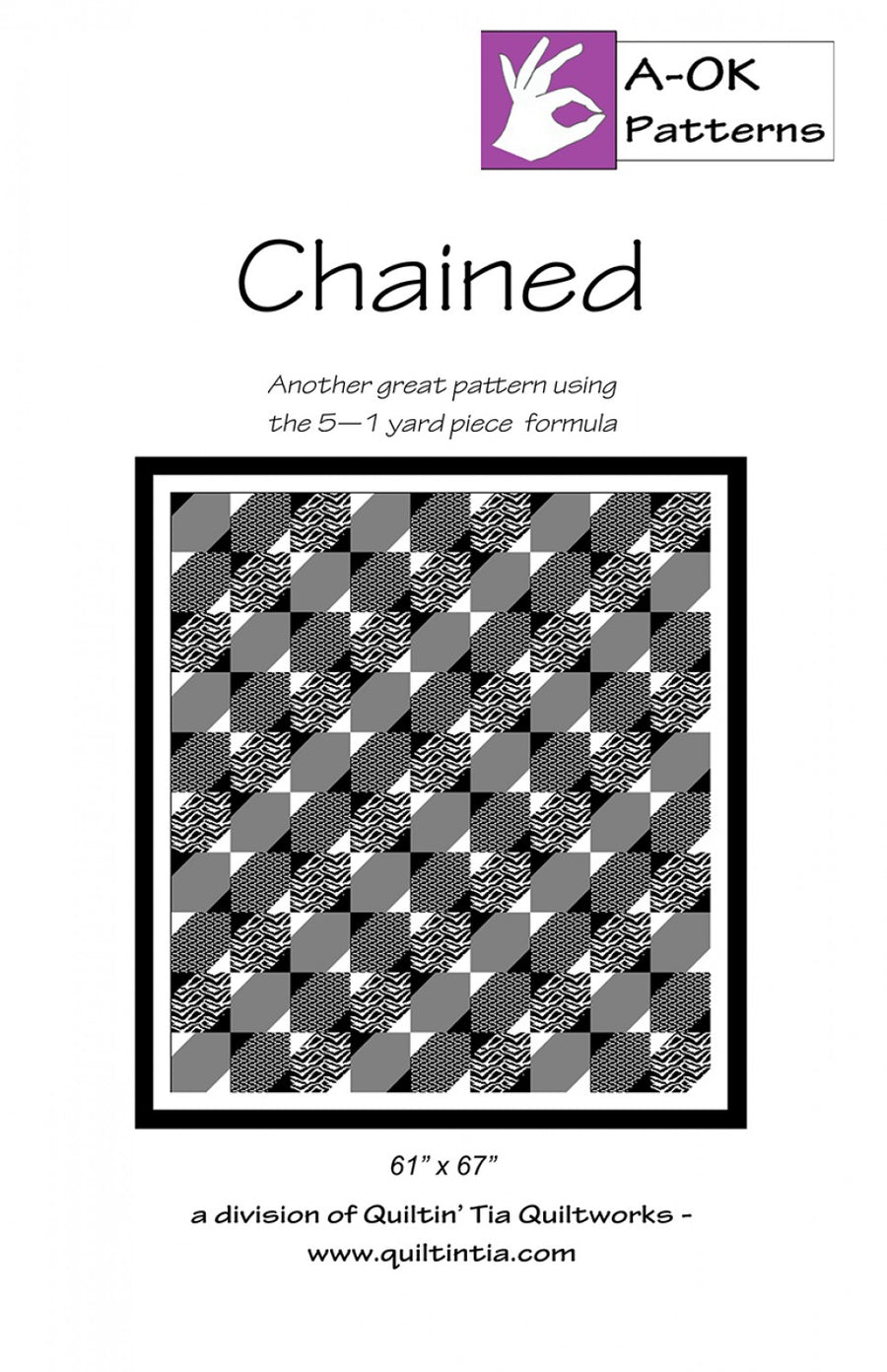 Chained Quilt Pattern – Quilting Books Patterns and Notions