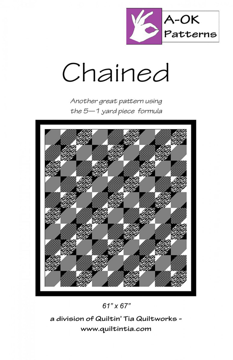Chained Quilt Pattern – Quilting Books Patterns and Notions