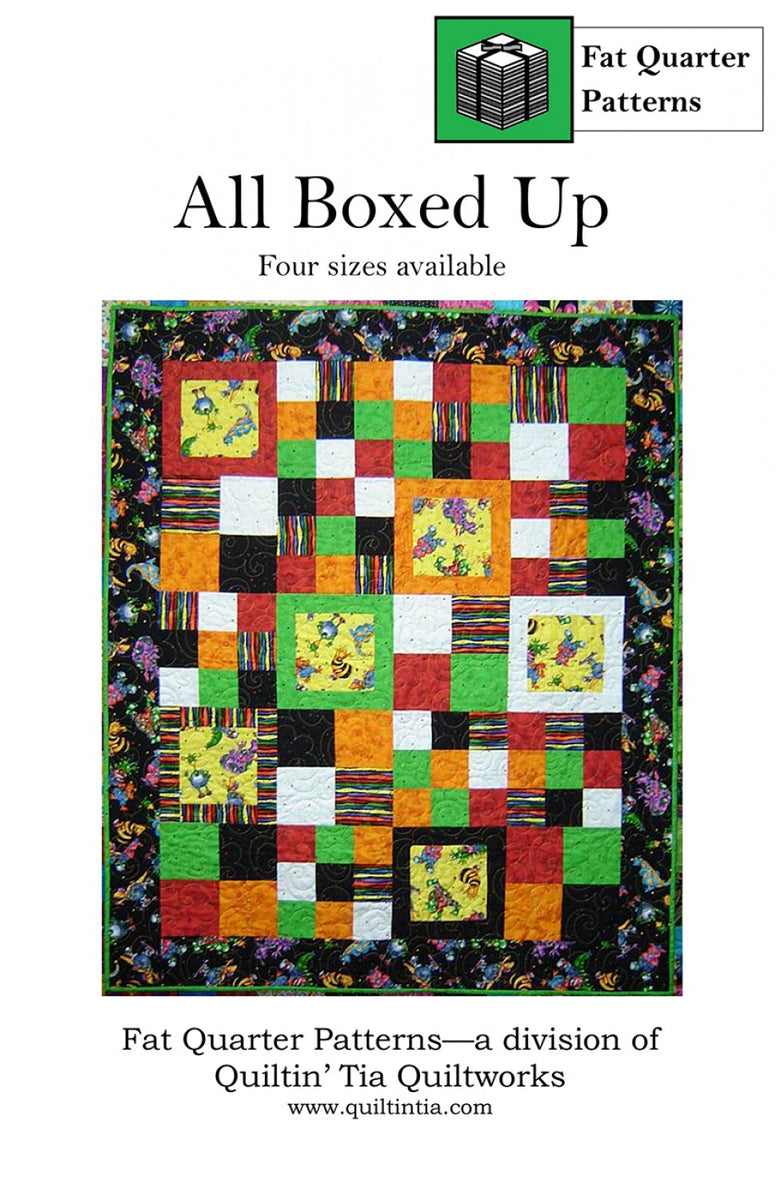 All Boxed Up Quilt Pattern – Quilting Books Patterns and Notions