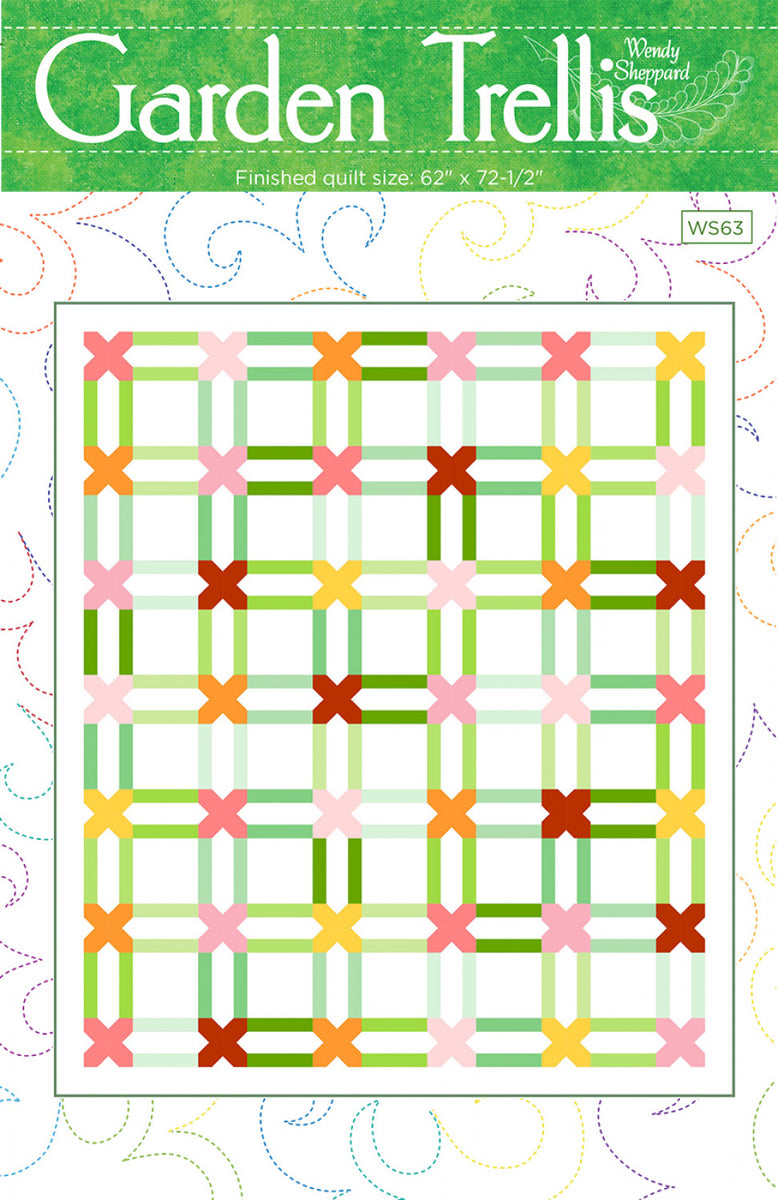 Garden Trellis Quilt Pattern – Quilting Books Patterns and Notions